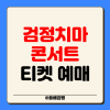 검정치마 콘서트 가격 2025 예매 티켓팅 일정 선예매 기본정보 시간 티켓 좌석 Songs To Bring You Home